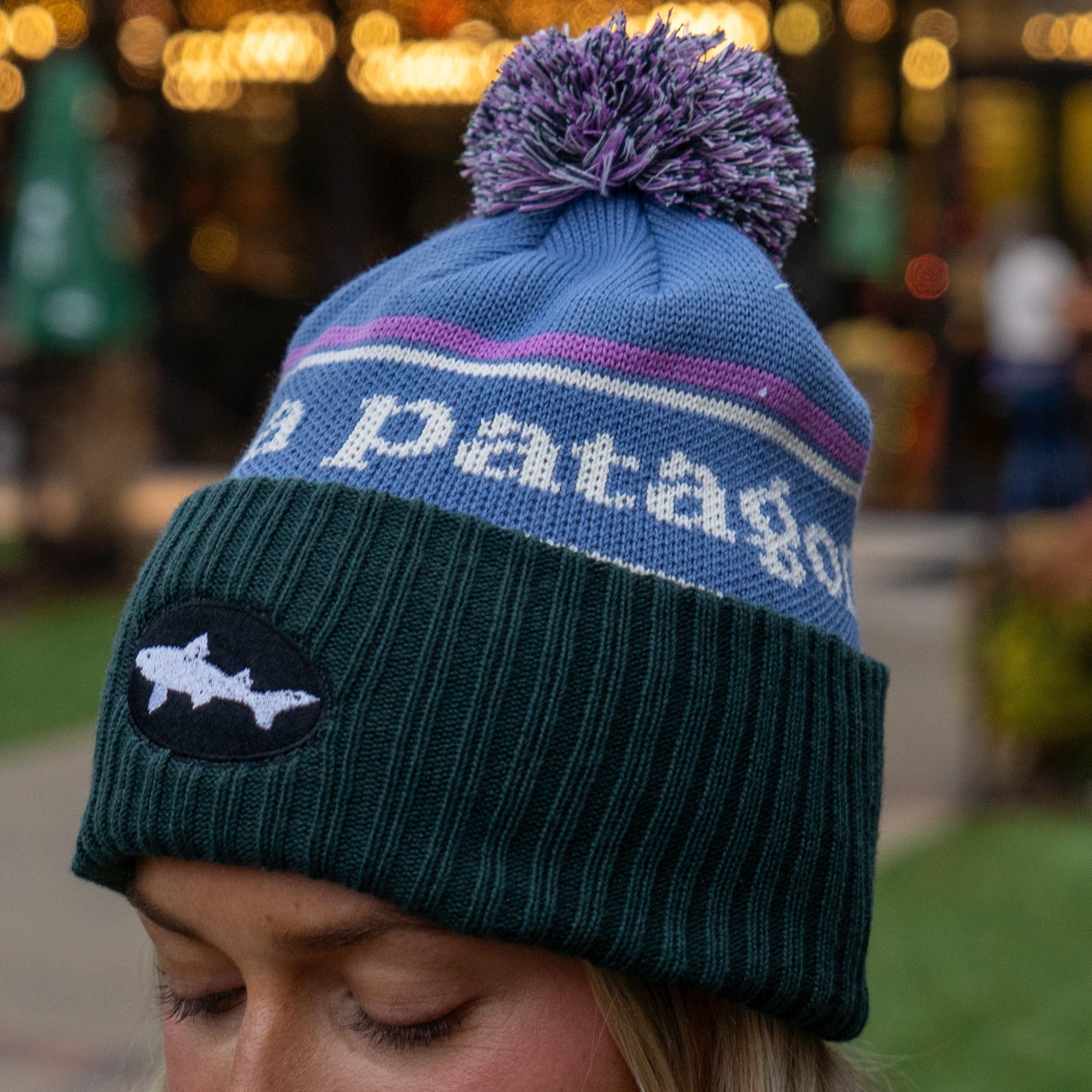 Patagonia Purple Powder Town Beanie – Limited Dogfish Head